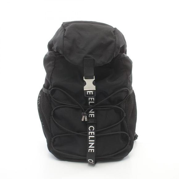 Celine | Bags | Celine Celine Nylon Trekking Backpack Black Canvas ...